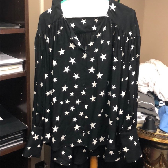Zara | Tops | Zara Star Shirt | Poshmark